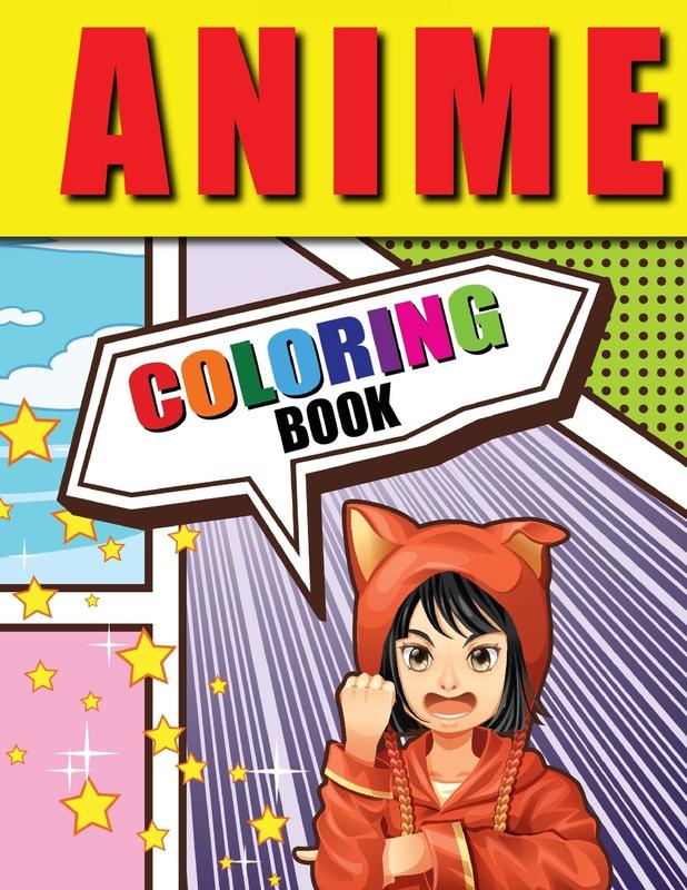 Buy Anime Coloring Book: Lovable Anime Coloring Pages Manga Coloring ...