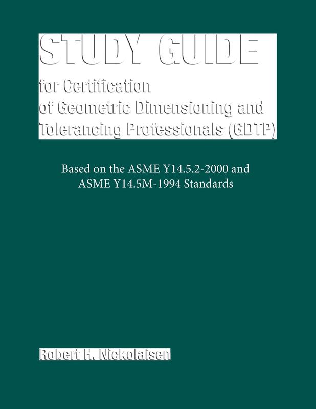 Buy Study Guide for Certification of Geometric Dimensioning and ...