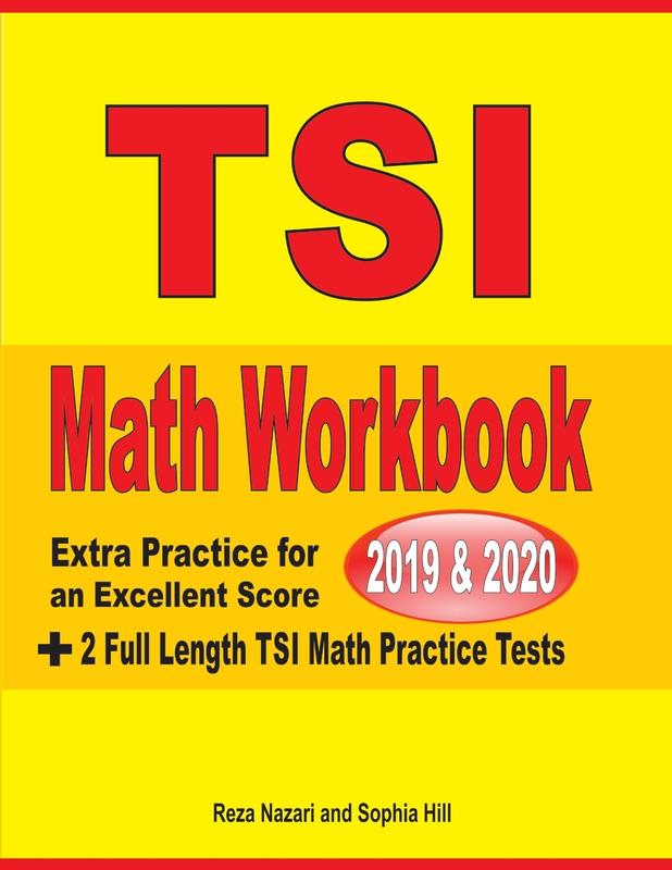 Bookscape | Buy TSI Math Workbook 2019 & 2020: Extra Practice for an ...