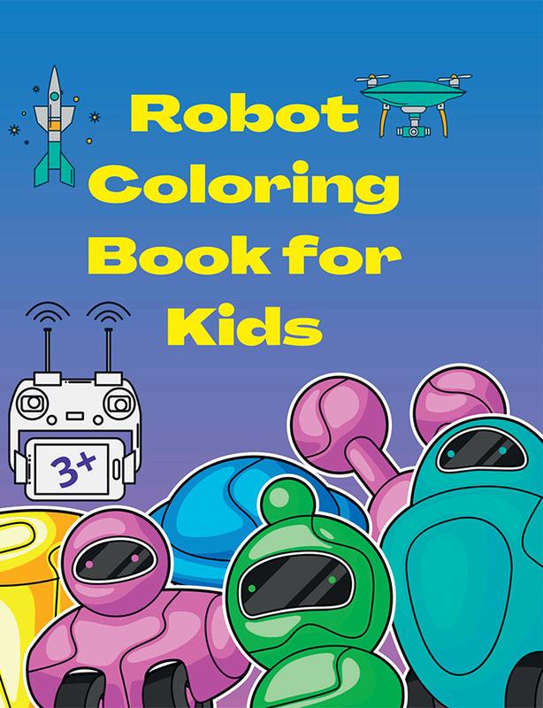 Bookscape | Buy Robot Coloring Book for Kids : Amazing and Simple ...
