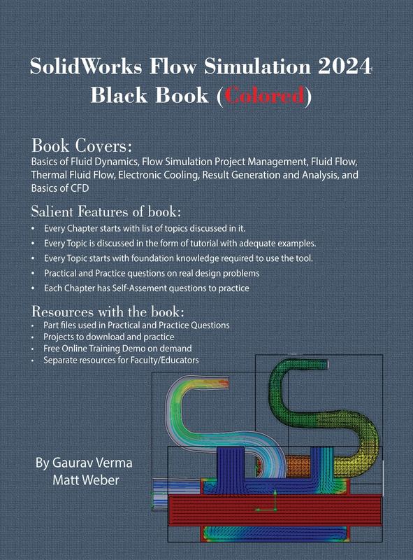 Bookscape | Buy SolidWorks Flow Simulation 2024 Black Book