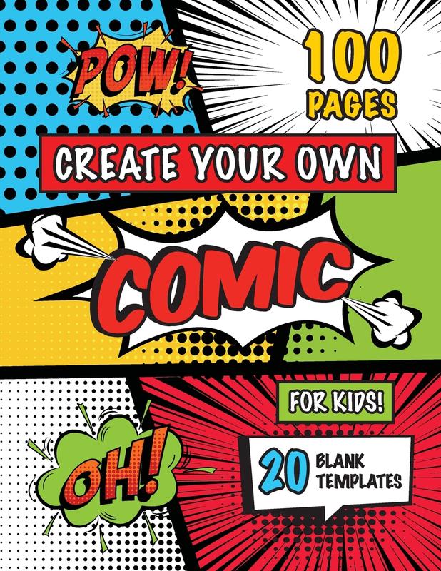 Buy Create Your Own Comic for Kids (Ages 4-8 8-12) Book Online at Best ...