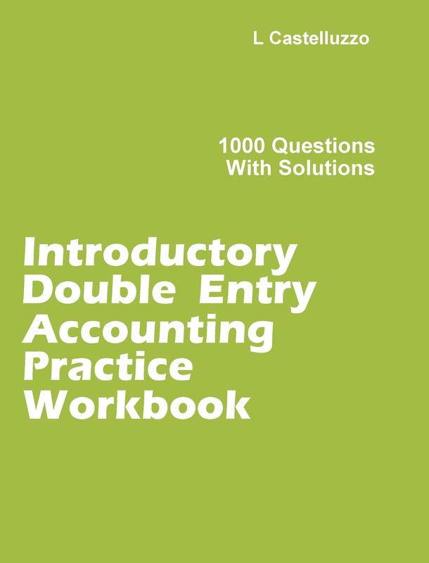 Buy Introductory Double Entry Accounting Practice Workbook: 1000 ...