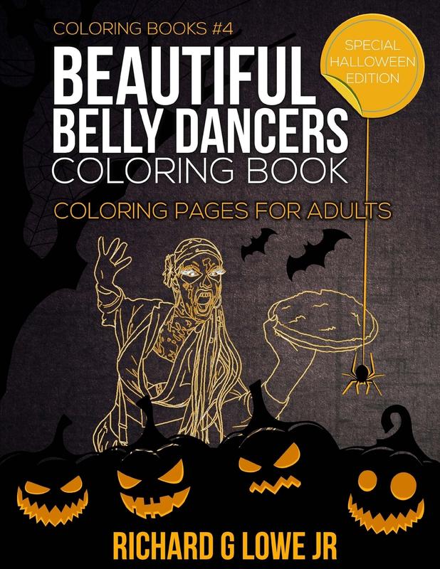 Bookscape | Buy Beautiful Belly Dancers Coloring Book: Coloring Pages ...