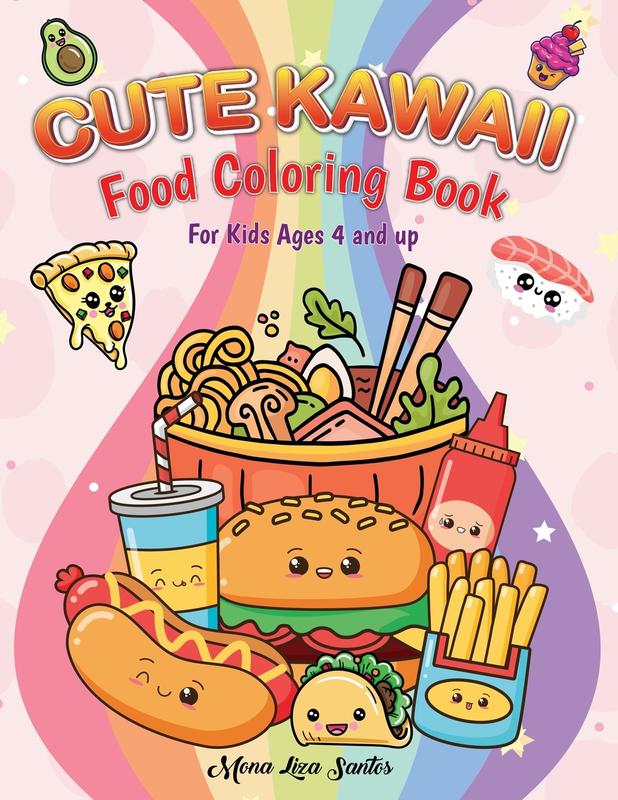 Bookscape | Buy Kawaii Coloring Book For Kids (Cute Kawaii Coloring ...