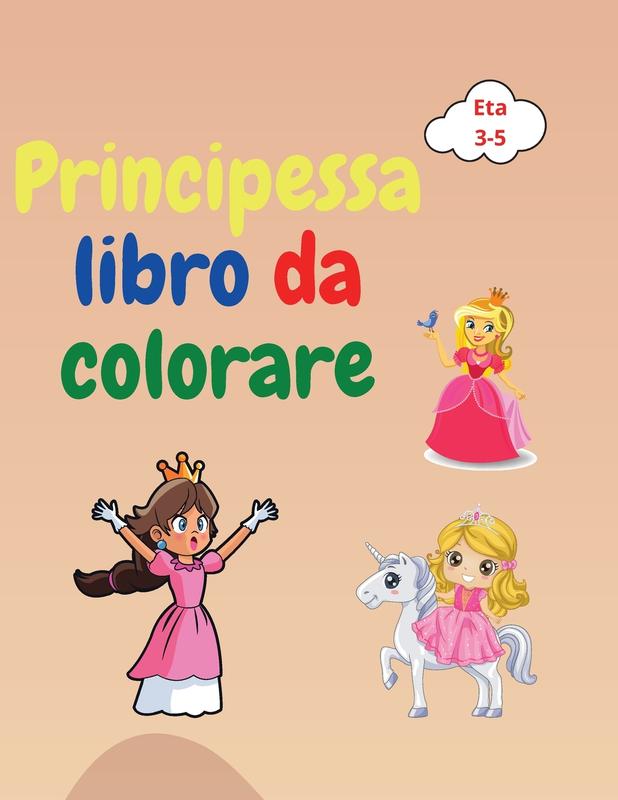 Bookscape | Buy Principessa libro da colorare: Incredibile libro da ...