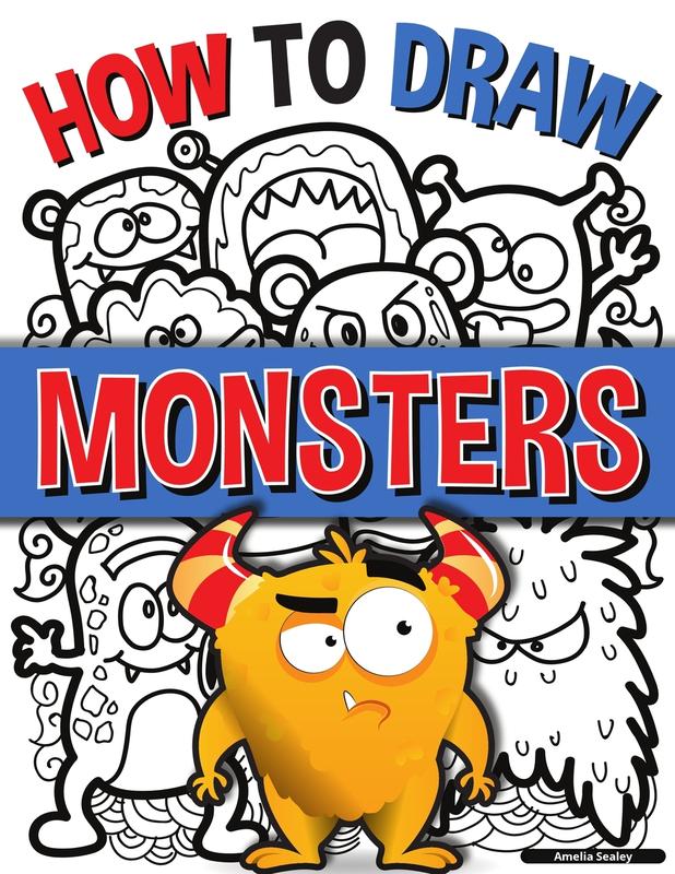 Bookscape | Buy How to Draw Monsters: A Simple Step-by-Step Guide to ...