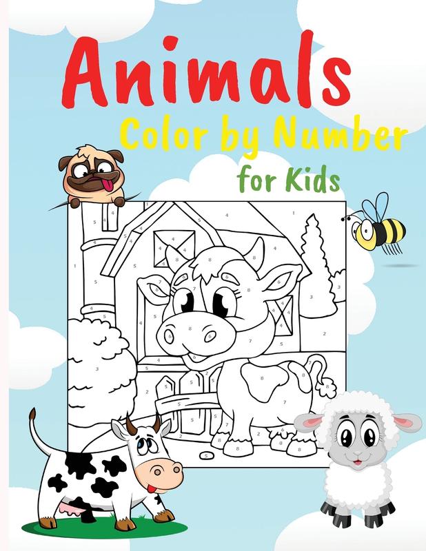 Bookscape | Buy Animals Color by Numbers: Educational Activity Book for ...