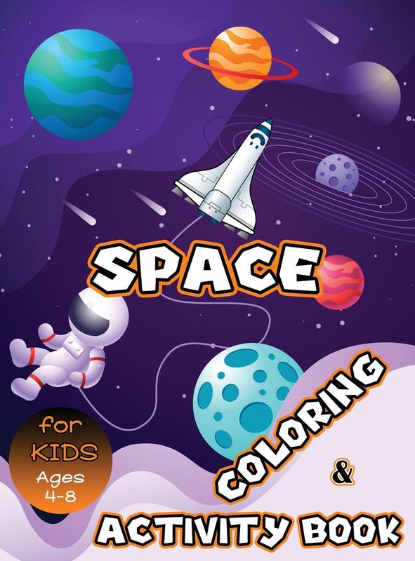 Bookscape | Buy Space Coloring and Activity Book for Kids Ages 4-8: Solar System Coloring Dot to ...
