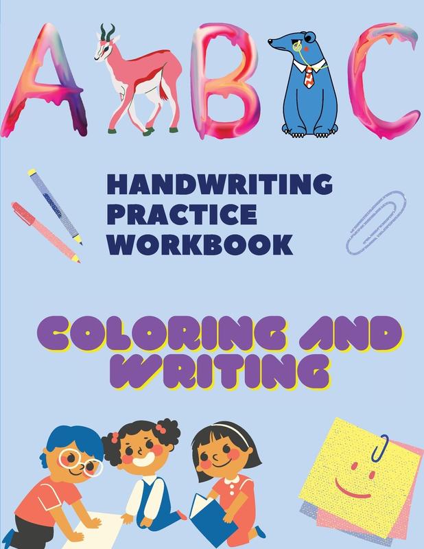 Bookscape | Buy Handwriting Practice Workbook Coloring and tracing ...