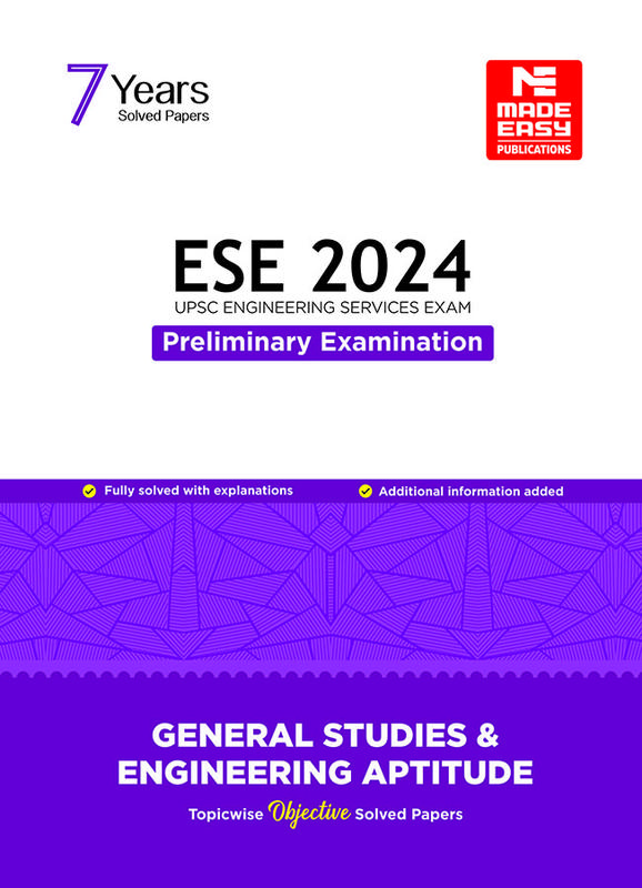 Bookscape | Buy ESE 2024 Prelims General Studies and Engineering Aptitude Previous Years Solved ...