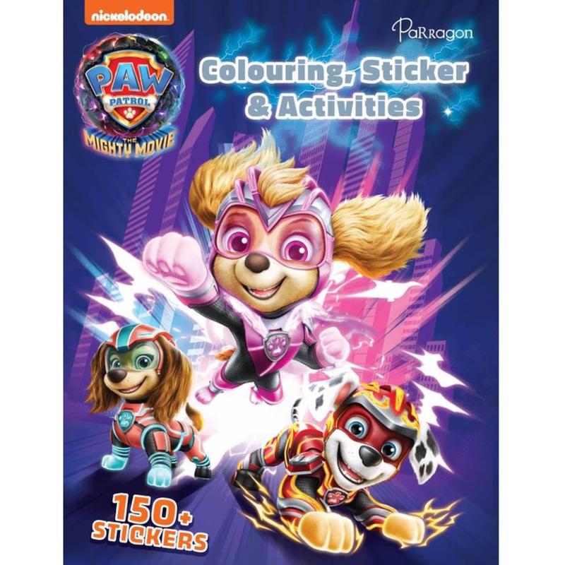Bookscape | Buy PAW Patrol The Mighty Movie Colouring Sticker Activity Book