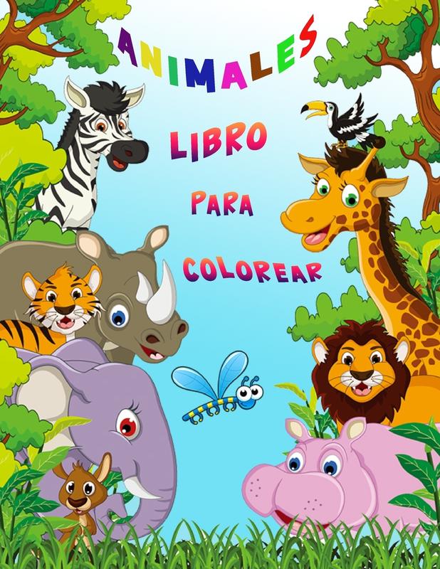 Bookscape | Buy Animales Libro para Colorear: Libro de actividades para ...