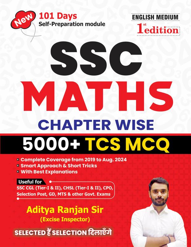 Bookscape | Buy Aditya Ranjan Sir SSC MATHS 5000+ TCS MCQs Chapter wise I English Medium I ...