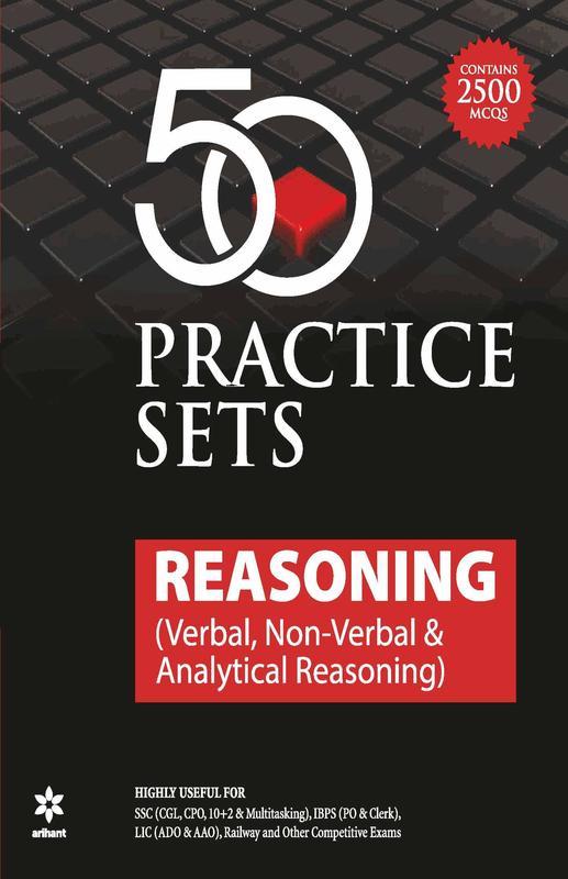 Buy 50 Practice Sets Reasoning (Verbal Non Verbal & Analytical ...