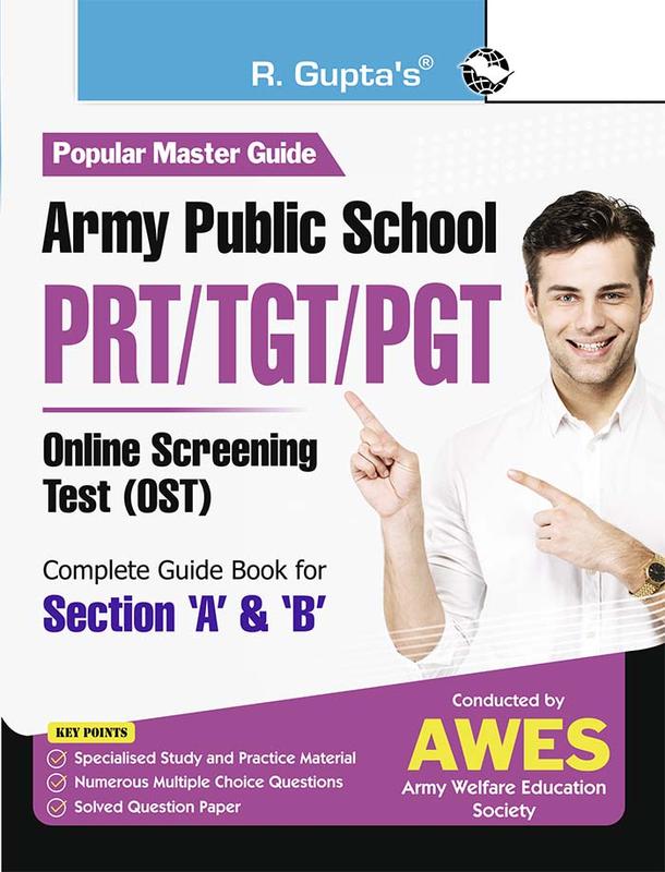 Bookscape | Buy Army Public School : PRT/TGT/PGT (Online Screening Test ...