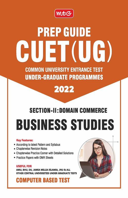 Buy MTG CUET UG Prep Guide For Business Studies (Section II : Domain ...