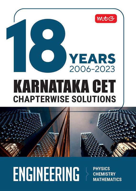 Buy MTG 18 Years Karnataka CET Chapterwise Solutions Physics Chemistry ...