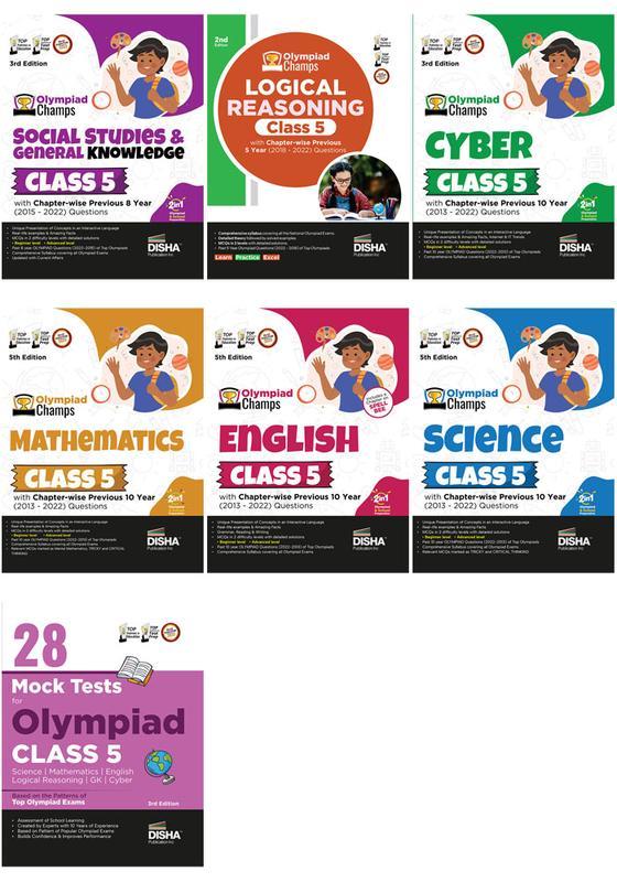 Bookscape | Buy Olympiad Champs Science Mathematics English Logical ...
