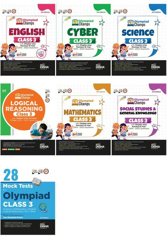 Bookscape | Buy Olympiad Champs Science Mathematics English Logical ...