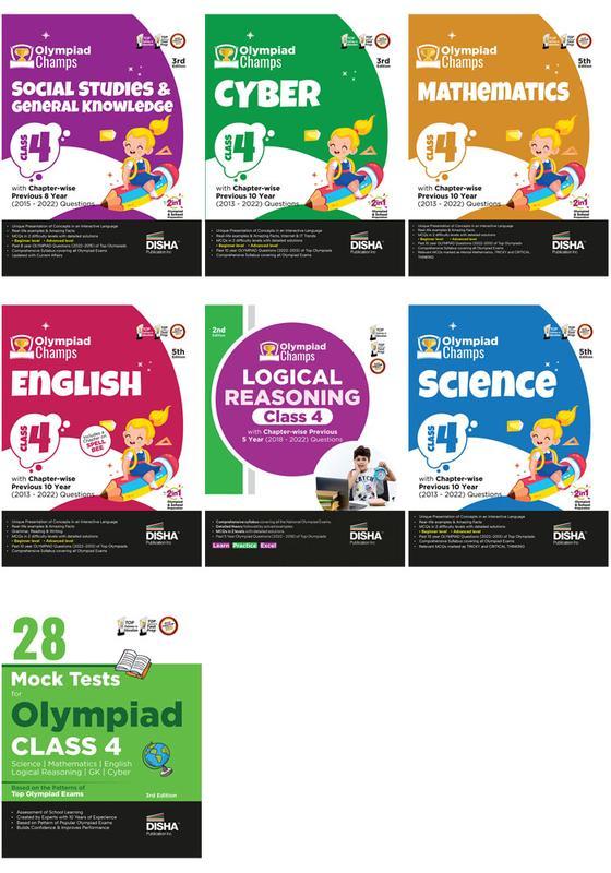 Bookscape | Buy Olympiad Champs Science Mathematics English Logical ...