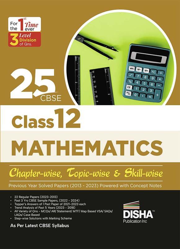 Bookscape | Buy 25 CBSE Class 12 Mathematics Chapter-wise Topic-wise & Skill-wise Previous Year ...