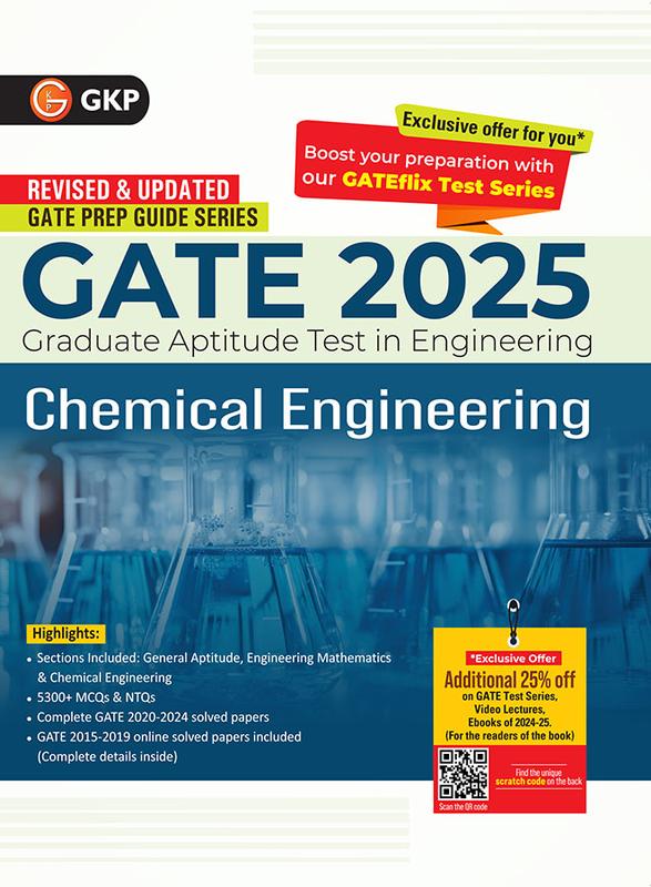 Buy GKP GATE 2025 : Chemical Engineering - Guide (Includes Solved ...