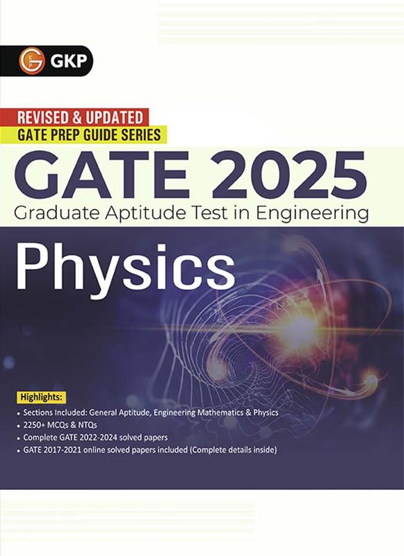 Bookscape | Buy GKP GATE 2025 : Physics - Guide (Includes Solved Papers(2022-2024) & 2250+ MCQs ...
