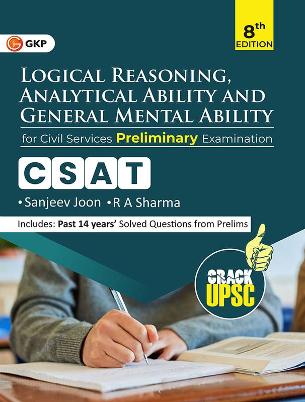 Bookscape | Buy GKP UPSC 2025 : GS Paper II (CSAT) : Logical Reasoning Analytical Ability ...