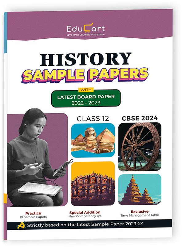 Bookscape | Buy Educart Cbse History Class 12 Sample Paper 2023-24 ...