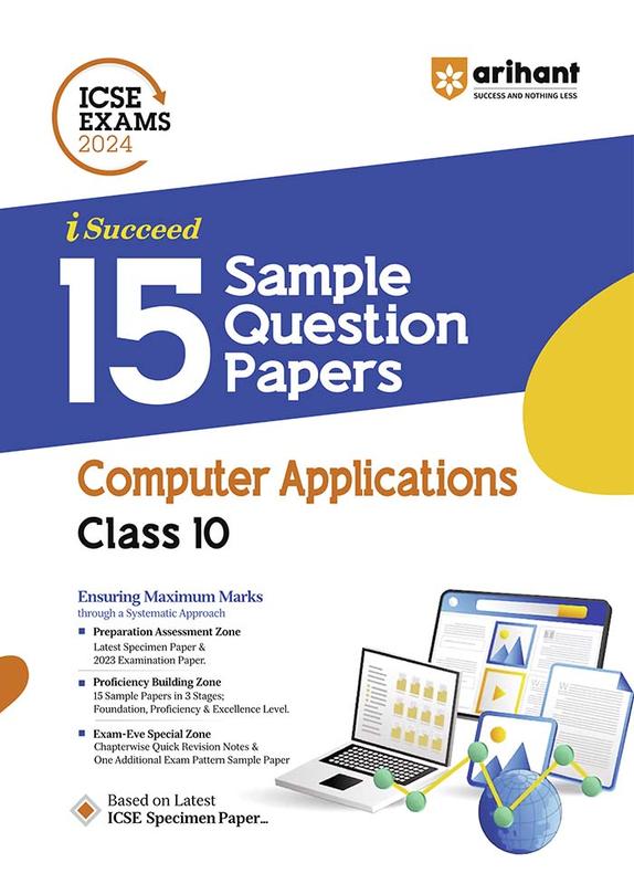 Buy Arihant ICSE Exams 2024 I-Succeed 15 Sample Question Papers ...