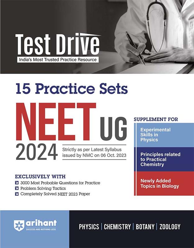Buy Arihant Test Drive 15 Practice Sets For NEET UG 2024 Book Online at ...
