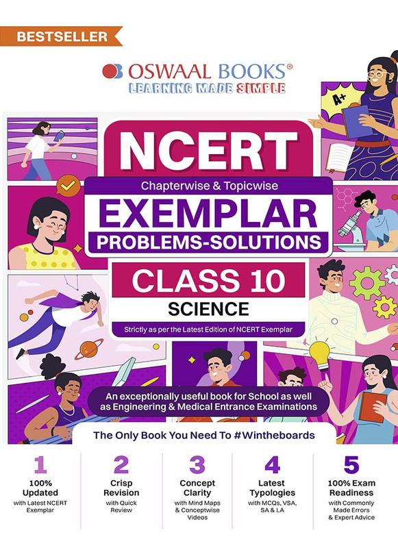 Buy Oswaal NCERT Exemplar (Problems - Solutions) Class 10 Science Book ...
