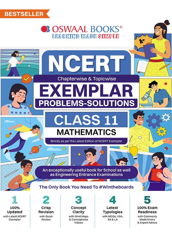 Bookscape | Buy Oswaal NCERT Exemplar (Problems - solutions) Class 11 ...