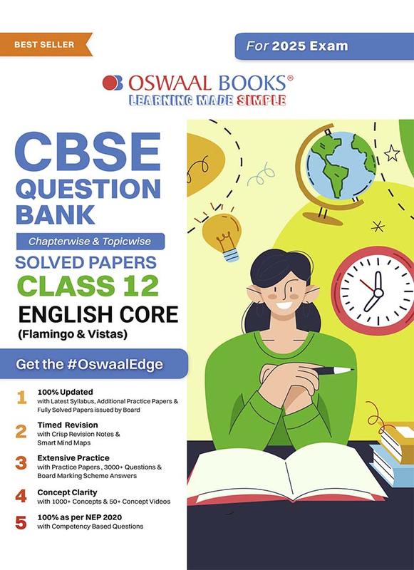 Bookscape | Buy Oswaal CBSE Question Bank Class 12 English Core ...