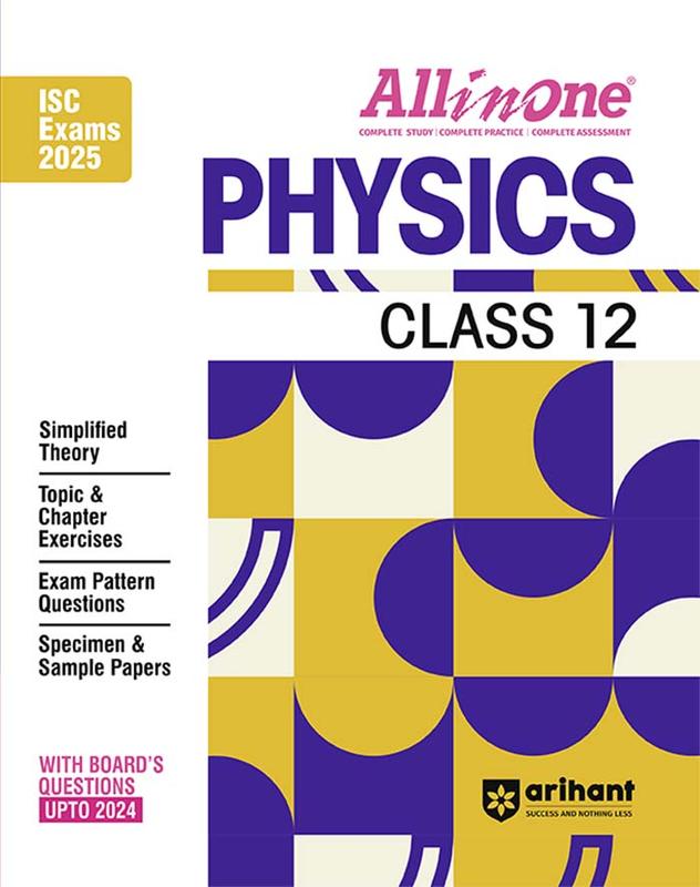 Buy All in one ISC Physics 12th Book Online at Best Price | Bookscape