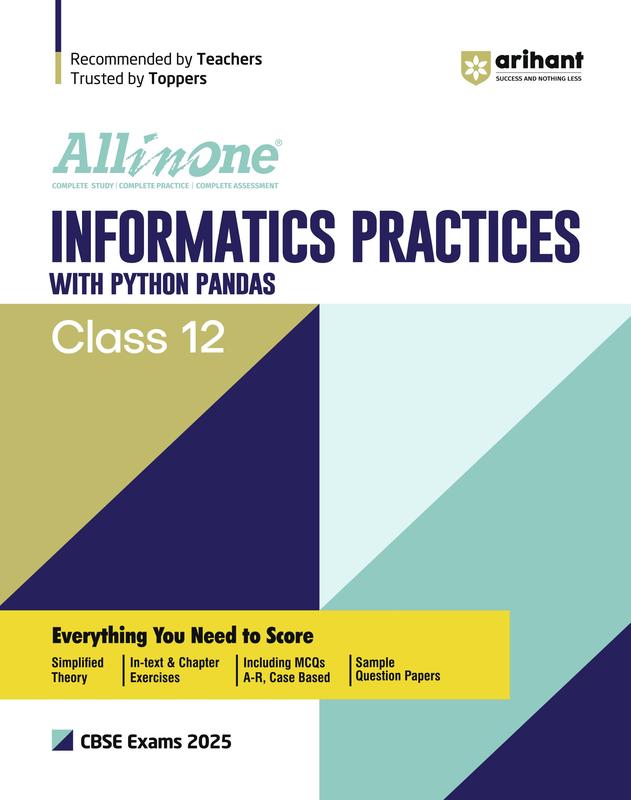 Bookscape | Buy Arihant All In One Class 12th Informatics Practices for CBSE Exam 2025