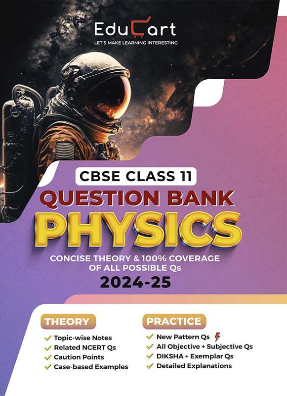 Bookscape | Buy Educart CBSE Question Bank Class 11 Physics 2024-25 (For 2025 Board Exams)