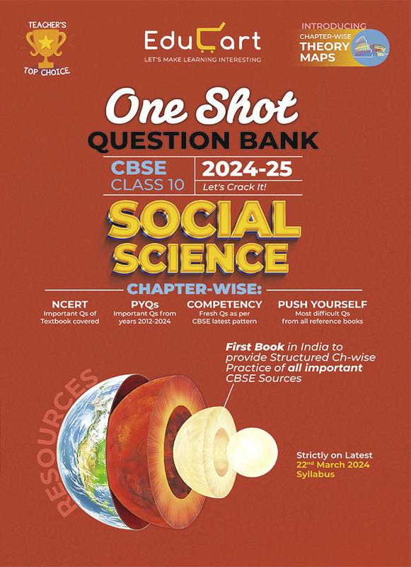 Buy (OLD) Educart CBSE Class 10 SOCIAL SCIENCE One Shot Question Bank ...