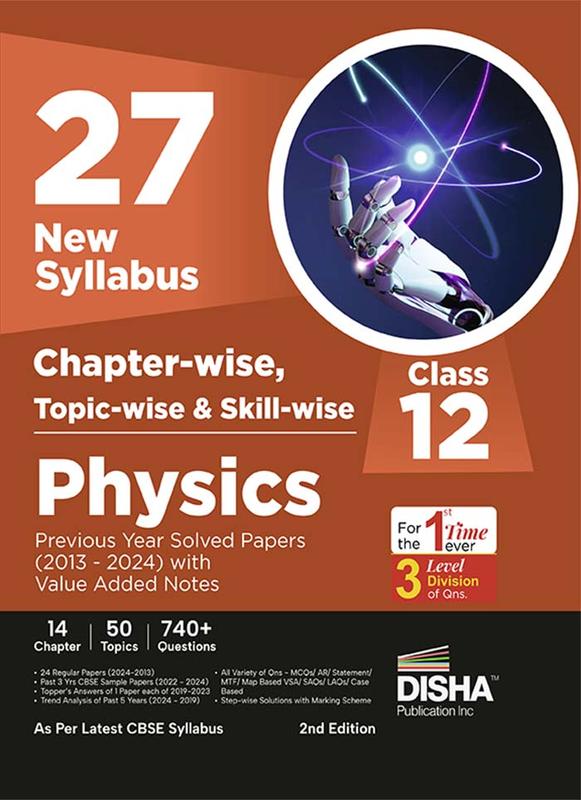 Bookscape | Buy 27 New Syllabus Chapter-wise Topic-wise & Skill-wise CBSE Class 12 Physics ...
