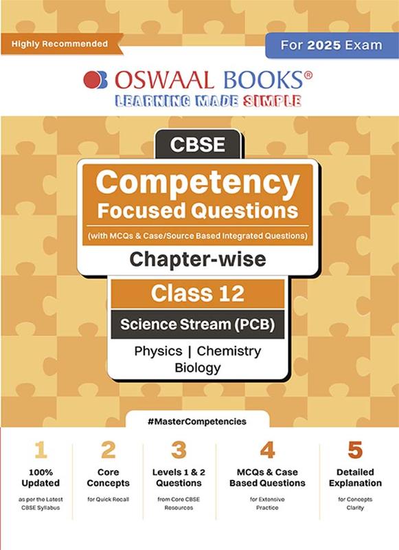 Buy Oswaal CBSE Competency Focused Questions (with MCQs & Case/Source ...