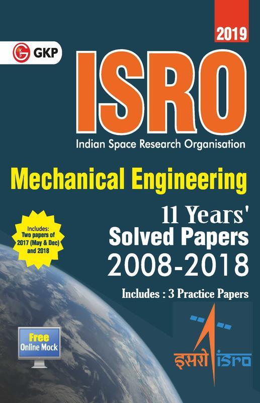 Bookscape | Buy ISRO 2019 Mechanical Engineering - Previous Years' Solved Papers (2008-2018)