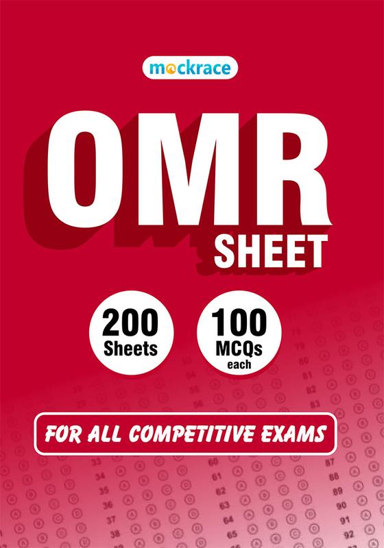 Buy OMR Sheet for all competitive exams - 200 sheets 100 MCQs each Book ...