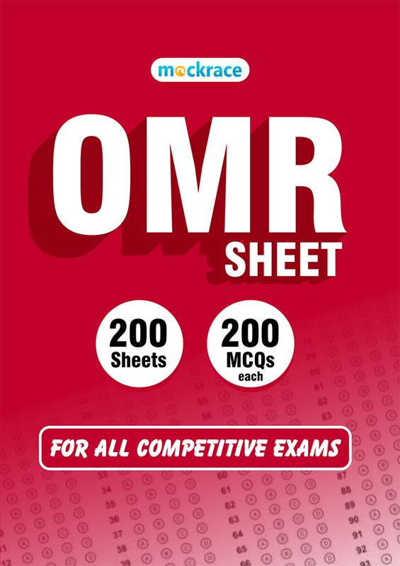 Bookscape | Buy OMR Sheet for all competitive exams - 200 sheets 200 MCQs each
