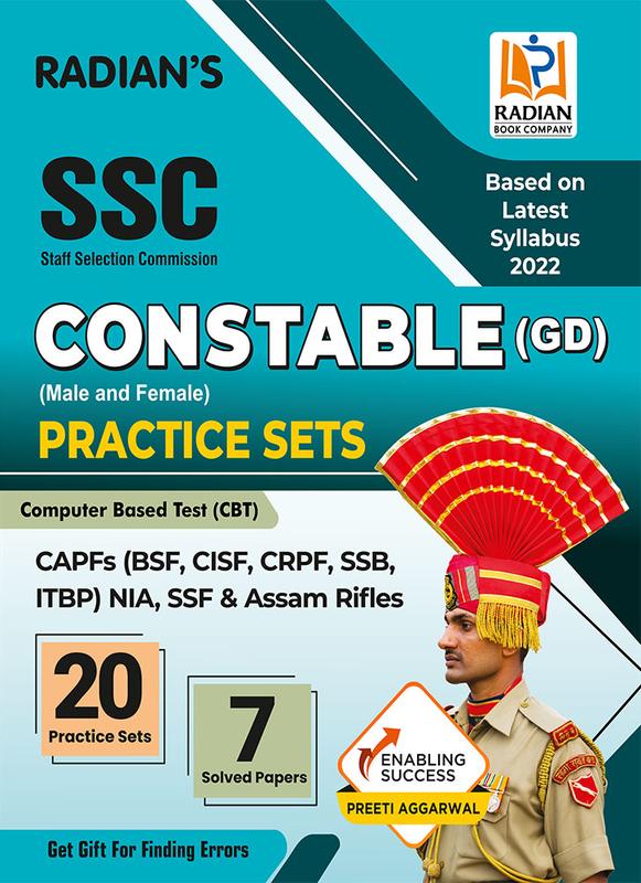 Buy SSC Constable GD Practice Set and Previous Year Solved Papers Book ...