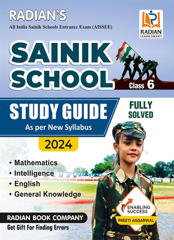 Buy Sainik School Guide Book Class 6 for Entrance Exam 2024 English ...