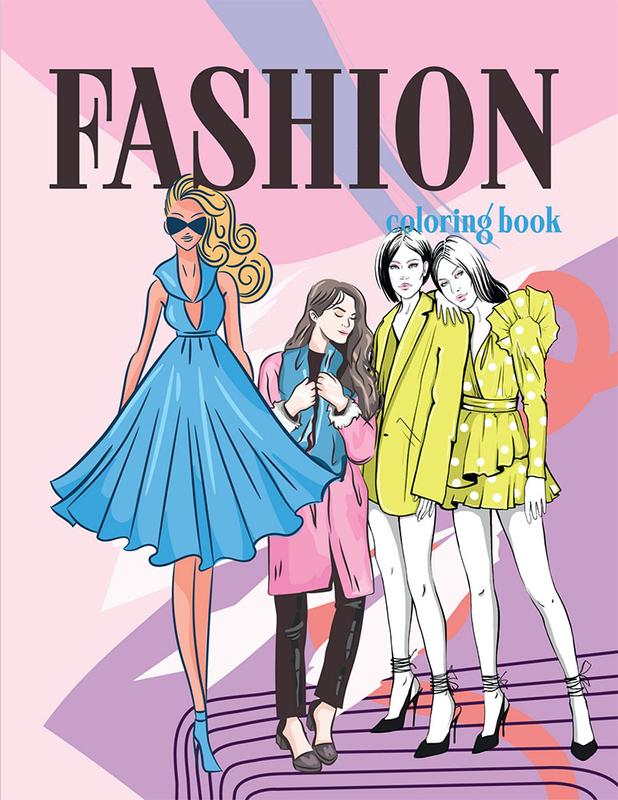 Bookscape | Buy Fashion Coloring Book : Fashion Style Illustrated ...
