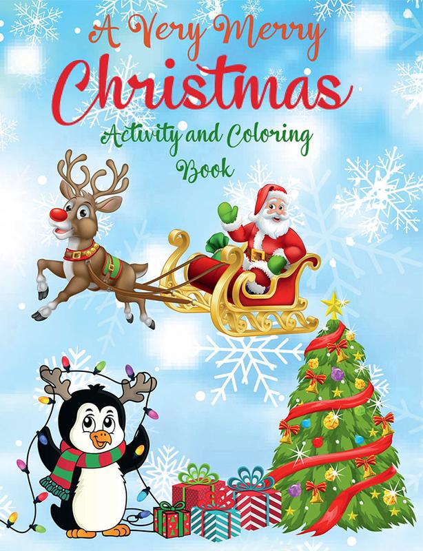 Bookscape | Buy A Very Merry Christmas Activity Book for Kids Ages 4-8 ...
