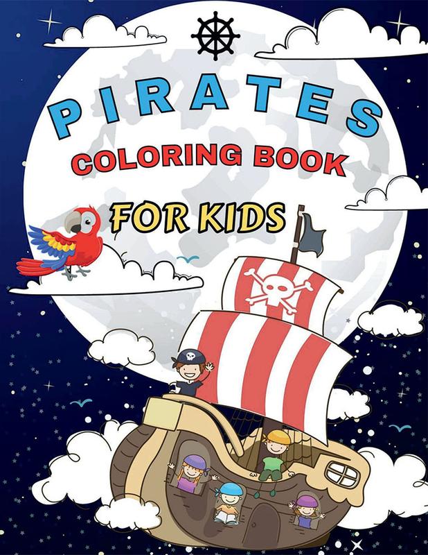 Bookscape | Buy Pirates Coloring Book for Kids : Pirates Coloring Pages ...