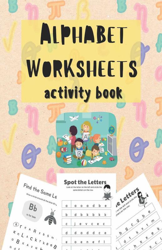 Bookscape | Buy Alphabet Worksheets Activity Book: Spot The Letters And ...